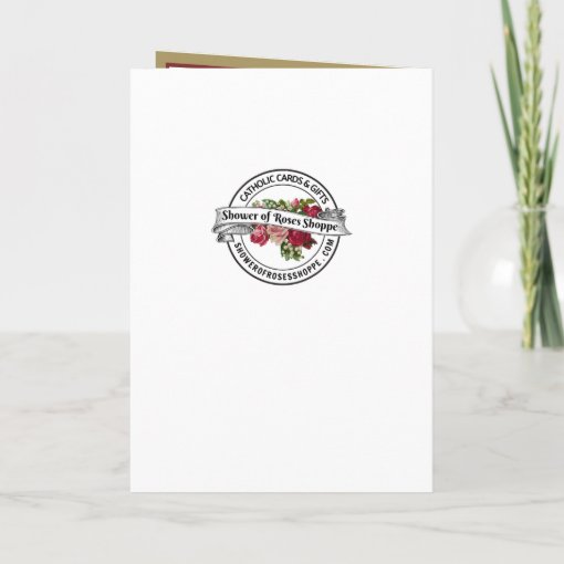 Elegant Catholic Graduation Jesus Commencement Card | Zazzle