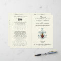 Elegant Catholic Wedding Mass Program | Zazzle