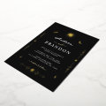 Elegant Celestial Gold Moon & Sun QR Code Wedding Foil Invitation | Zazzle