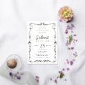 Elegant Charity Fundraiser Silent Auction Gold Foil Invitation | Zazzle