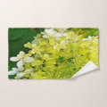 Elegant Chartreuse Green Limelight Hydrangea Bath Towel Set | Zazzle