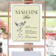 Elegant Chic Dirty Martini Bar Sign | Zazzle