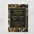 Elegant Chic Dual Birthday Soiree Invitation | Zazzle