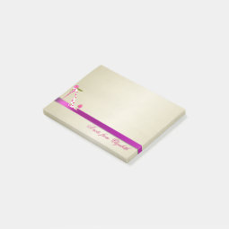 Elegant Chic Stylish Girly ,High Heel Post-it Notes | Zazzle