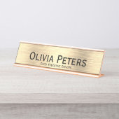 Elegant Chief Executive Officer Desk Name Plate | Zazzle