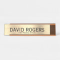 Elegant Chief Financial Officer Desk Name Plate | Zazzle