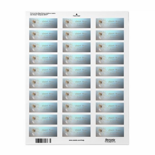 Elegant Christmas Balls ,Sparkle,Blue Label | Zazzle