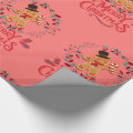 elegant christmas gingerbread Wrapping Paper | Zazzle