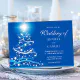 Elegant Christmas Tree Sparkle Wedding Invitation | Zazzle