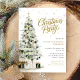 Elegant Christmas Winter Tree Party Invitation | Zazzle