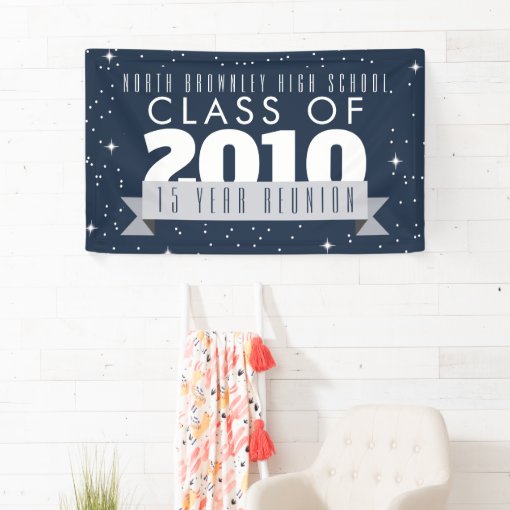 Elegant class reunion banner | Zazzle