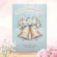 Elegant Classic Pretty Personalized Wedding Bells Card | Zazzle