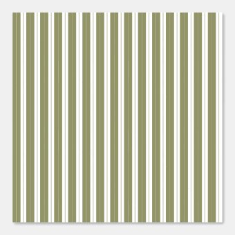 Elegant Classy Olive Green French Ticking Stripes Wallpaper | Zazzle