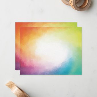 Elegant Colorful Modern Abstract Blank Template | Zazzle