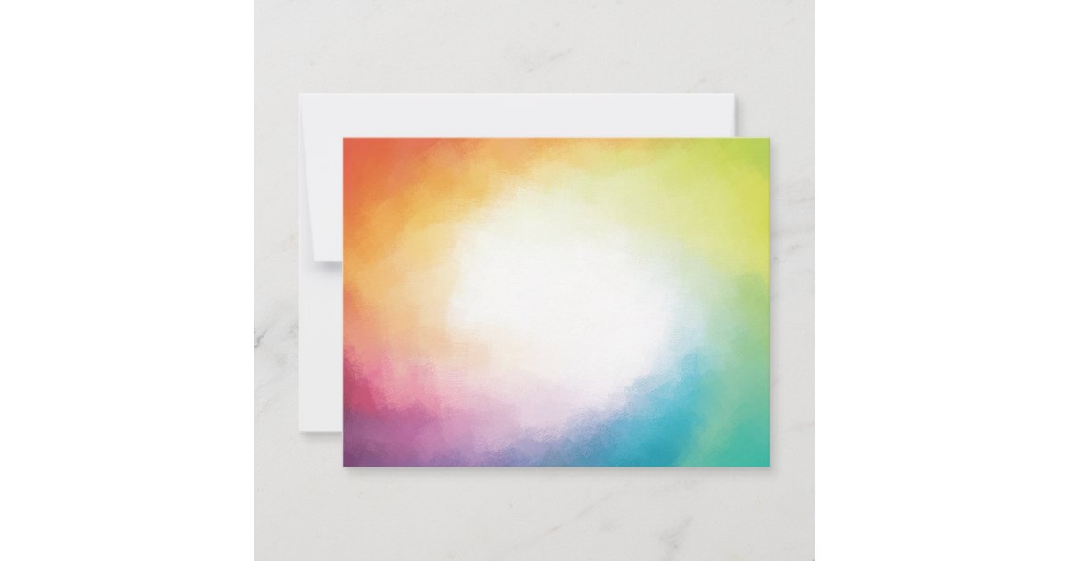 Elegant Colorful Modern Abstract Blank Template | Zazzle