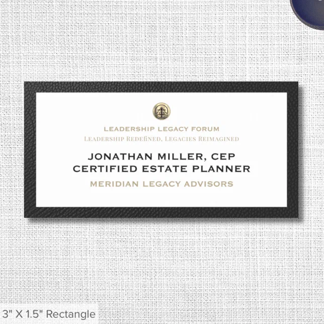 Elegant Convention Event Name Tag | Zazzle