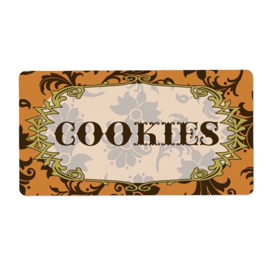 Elegant Cookies Food Label | Zazzle.com