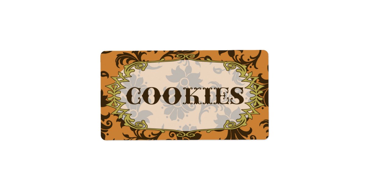 Elegant Cookies Food Label | Zazzle