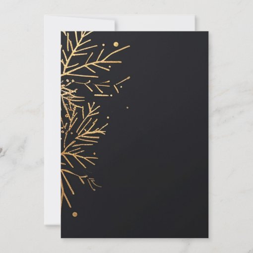 Elegant Corporate Christmas Party Business Holiday Invitation | Zazzle