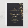 Elegant Corporate Christmas Party Business Holiday Invitation | Zazzle
