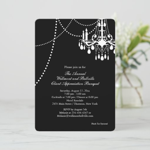 Elegant Corporate Event Invitation | Zazzle