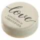 Elegant Cream beige Love Script Wedding custom Chocolate Covered Oreo ...