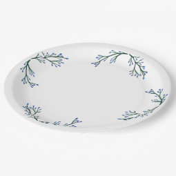 Elegant Custom Paper Plates | Zazzle