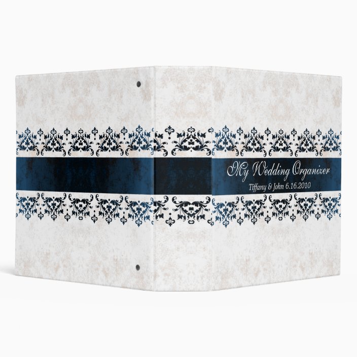 Elegant Customizable Wedding Binder | Zazzle.com
