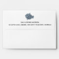 ELEGANT CUTE LITTLE PINK BLUE MERMAID ADDRESS ENVELOPE | Zazzle