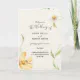 Elegant Daisy Folded Wedding Program | Zazzle