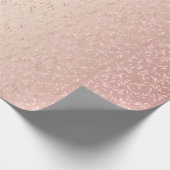 Elegant Damask Design | Rose Pink Wrapping Paper | Zazzle