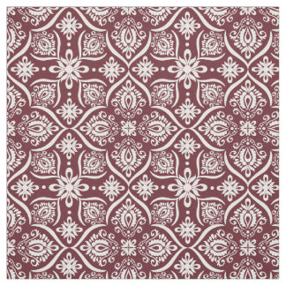 Maroon And White Pattern