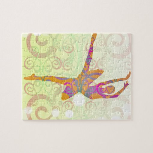 Elegant Dancing Ballerina Jigsaw Puzzle | Zazzle