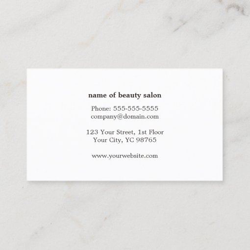 Elegant Dark Black Lace Gold Scissor Hair Stylist Business Card | Zazzle
