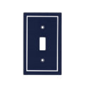 Elegant Dark Blue Light Switch Cover | Zazzle
