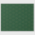 Elegant Dark Green And Gold Arabian Arabic Wrapping Paper | Zazzle