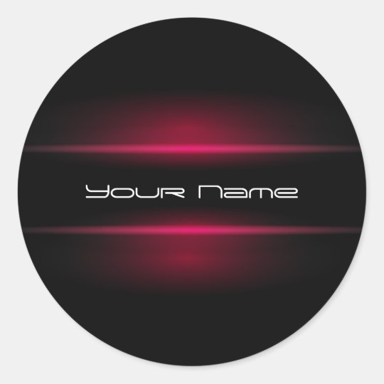Elegant DJ Sticker | Zazzle.com