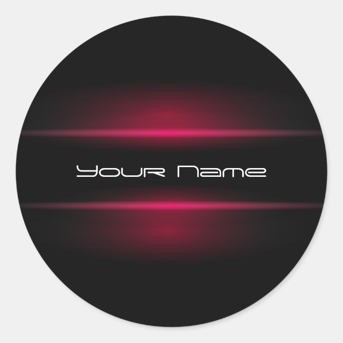 Elegant DJ Sticker | Zazzle.com