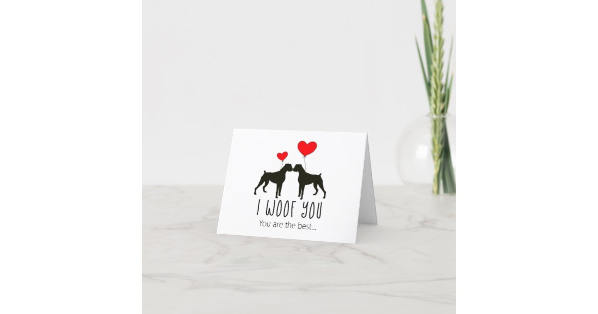 Elegant Dog Thank You Cards - Boxer Dog | Zazzle