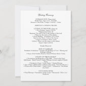 Elegant Downloadable Catholic Wedding Mass Program | Zazzle