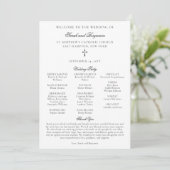 Elegant Downloadable Catholic Wedding Mass Program | Zazzle