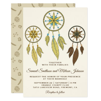 Native American Wedding Invitations & Announcements | Zazzle