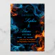 Elegant Dual Flame Wedding Invitation Foil Invitation | Zazzle