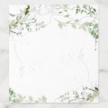 Elegant Earthy Greenery Envelope Liner | Zazzle