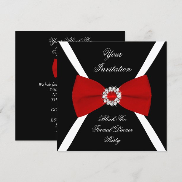 Tuxedo Invitations | Zazzle