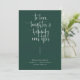 Elegant Emerald Green Modern Minimalist Wedding Program | Zazzle