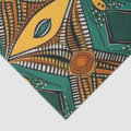 Elegant Ethnic African Pattern in Rich Tones Tissue Paper | Zazzle
