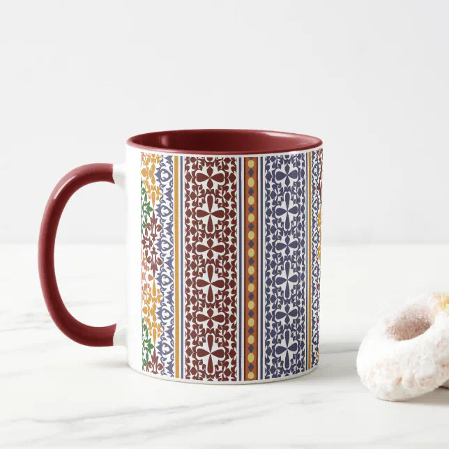elegant ethnic pattern mug | Zazzle