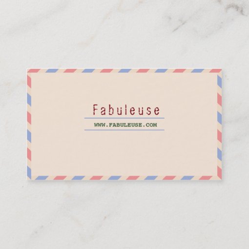 Elegant European Travel Business Card | Zazzle