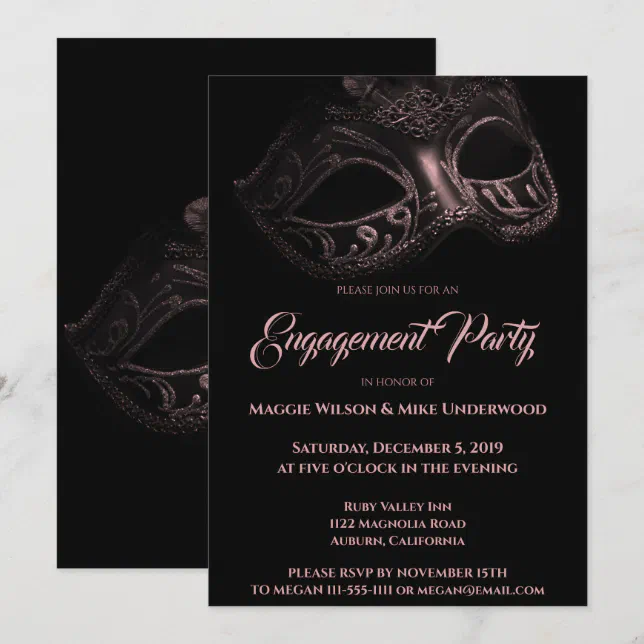 Elegant Evening Invitation | Zazzle